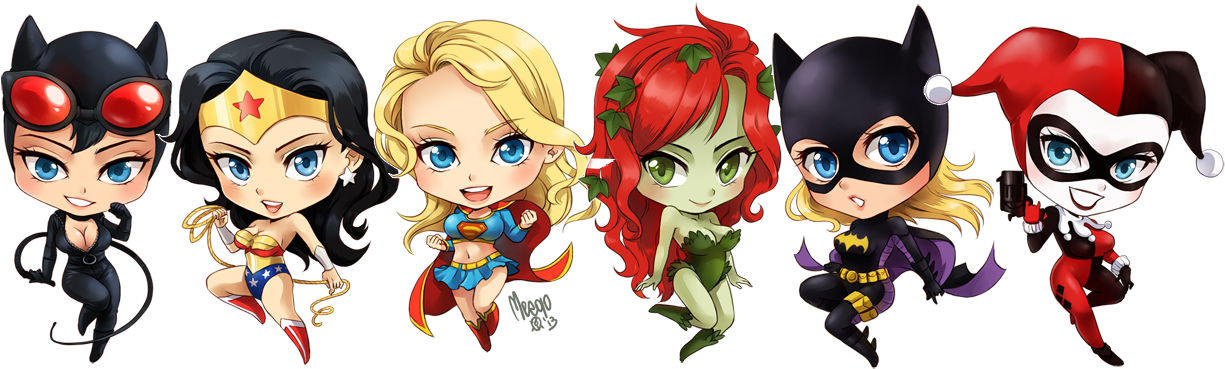 Chibi Dc Heroes Wallpaper Hd